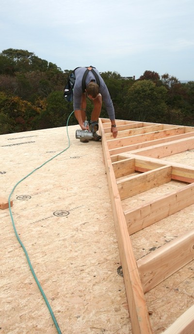 Raising Gable Walls | THISisCarpentry