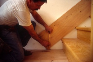 Scribing Stair Skirt Boards Revisited | THISisCarpentry