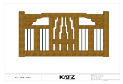 My New Home: Craftsman Style Gate | THISisCarpentry