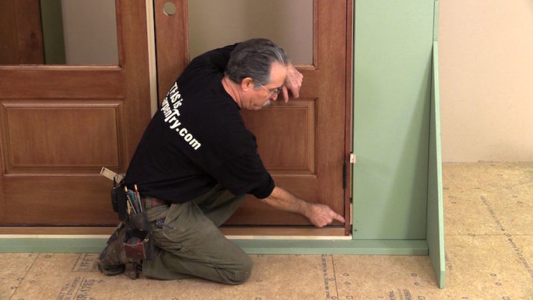 Installing a Pair of Doors | THISisCarpentry