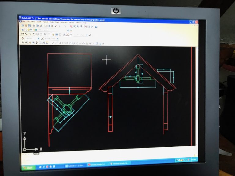 How I Designed and Built a Traditional Flying Portico | THISisCarpentry